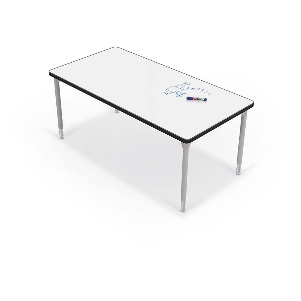 Hierarchy Activity Table + Porcelain Steel Top | MooreCo